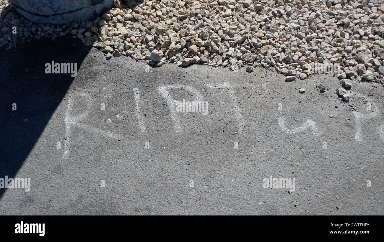 Las Vegas, Nevada, USA 8th March 2024 Rapper Tupac Shakur Murder ...