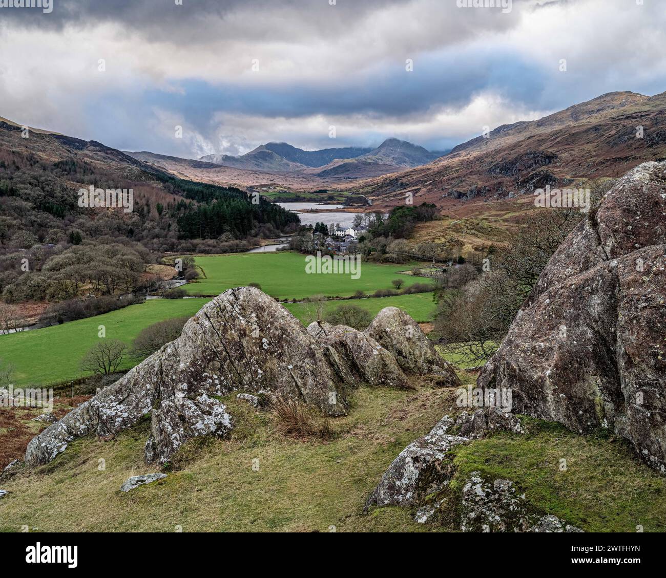 Capel curig hi-res stock photography and images - Alamy