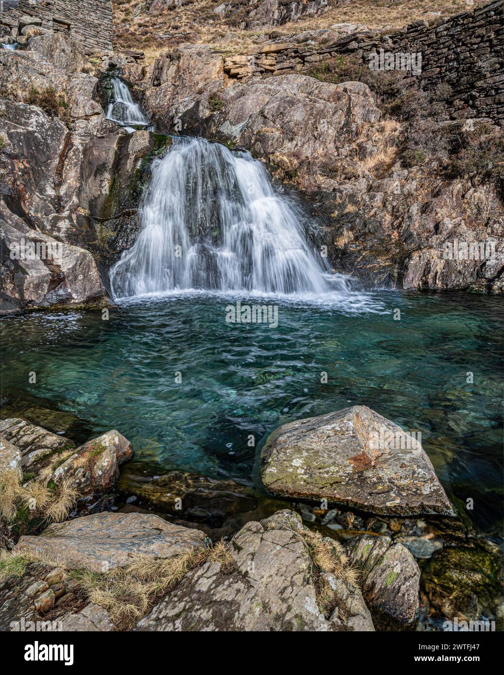 Watkin Path, Snowdonia Stock Photo - Alamy