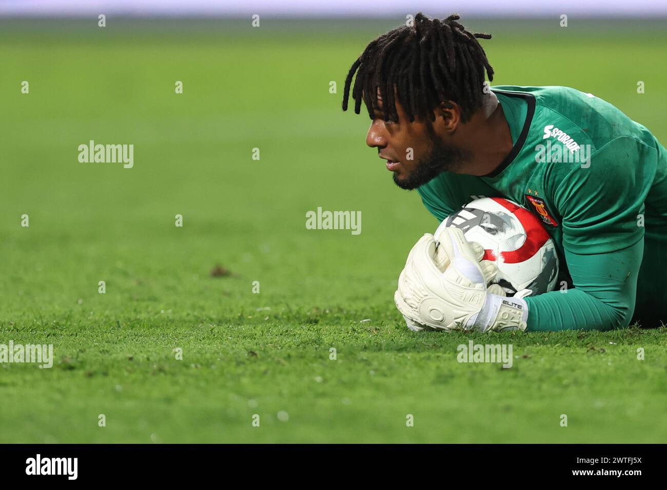 Lima, Peru. 14th Mar, 2024. Carlos Caceda of Melgar during the Torneo ...