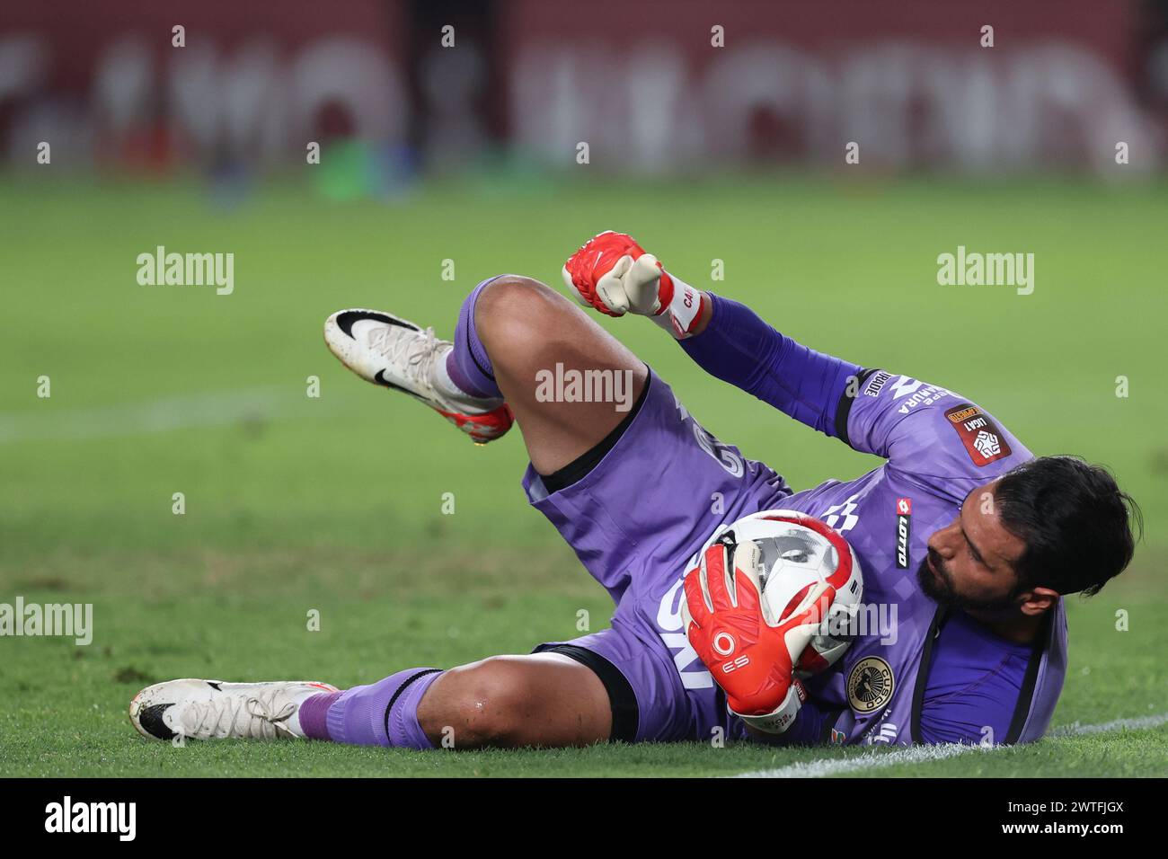 Lima, Peru. 13th Mar, 2024. Carlos Solis of Cusco FC during the Torneo ...