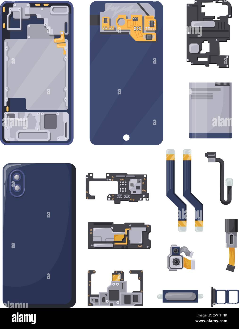 Motherboard replacement Stock Vector Images - Alamy