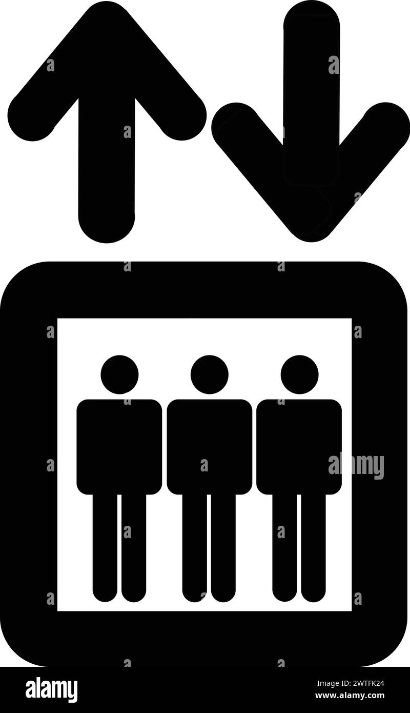Elevator transport Stock Vector Images - Alamy