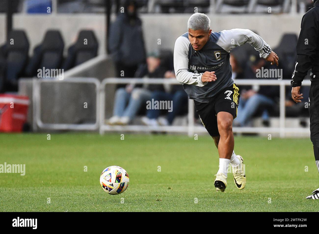 Columbus, Ohio, USA. 16th Mar, 2024. Columbus Crew forward Cucho HernÃ ...