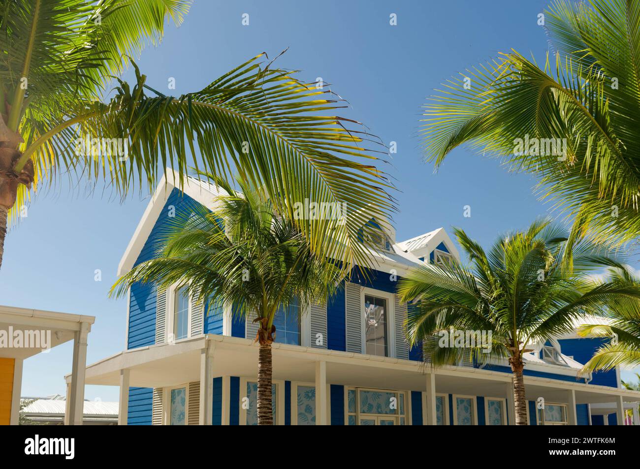 NASSAU, BAHAMAS - January 31, 2024: With a population of 260,000 ...