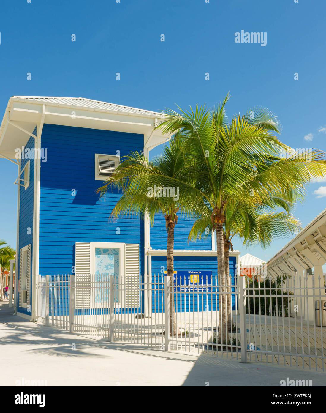 NASSAU, BAHAMAS - January 31, 2024: With a population of 260,000 ...
