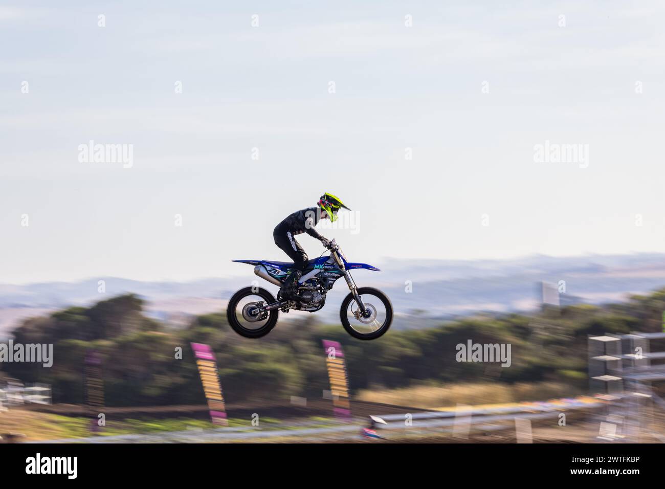 Wonthaggi, Australia, 17 March, 2024. Cooper Holroyd of NSW driving ...