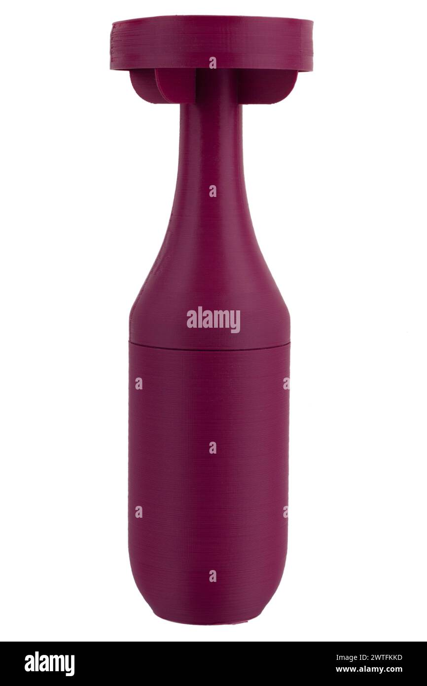 3d printed bomb for small combat drone isolated on white background ...