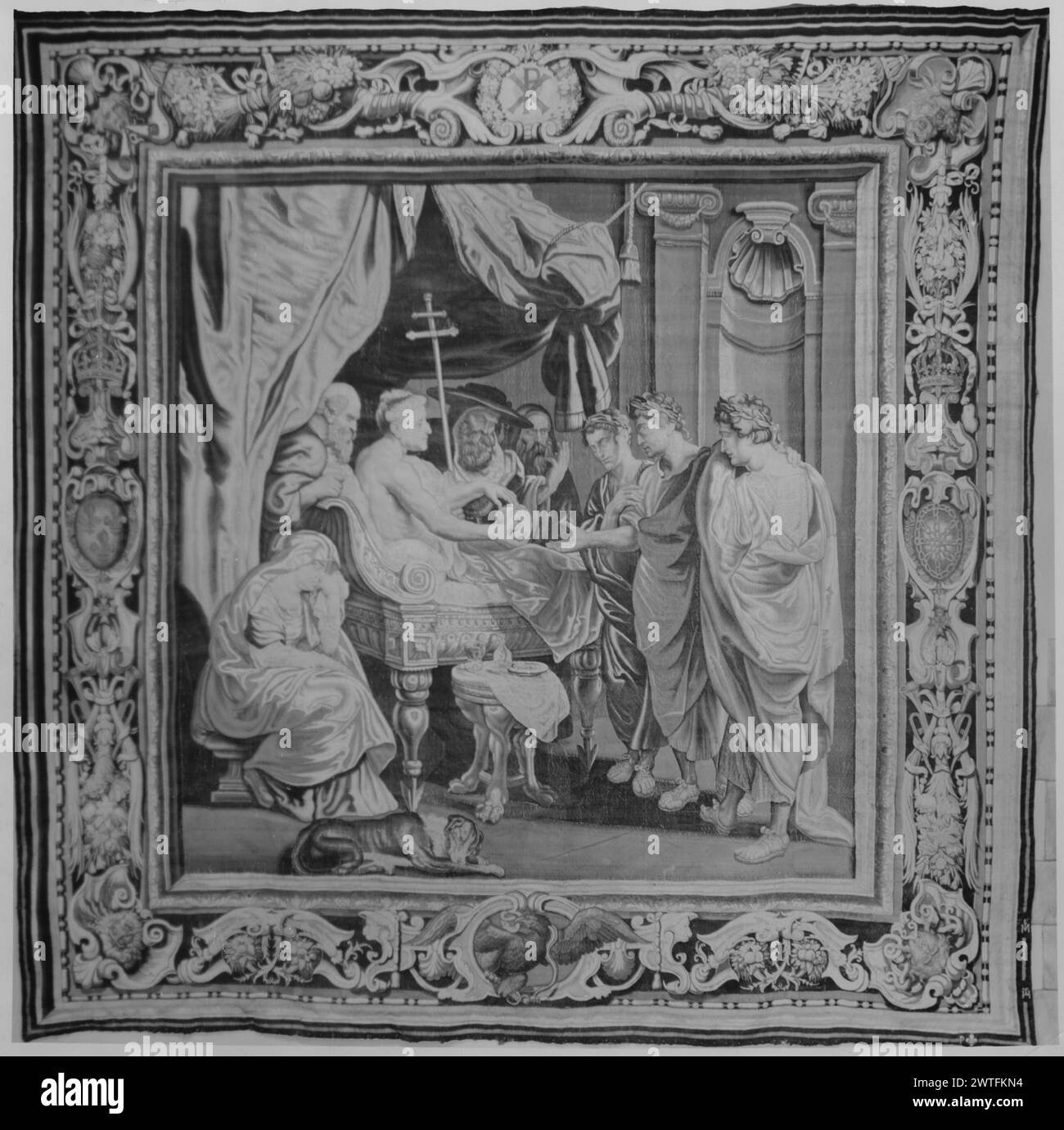 The death of peter paul rubens Black and White Stock Photos & Images ...