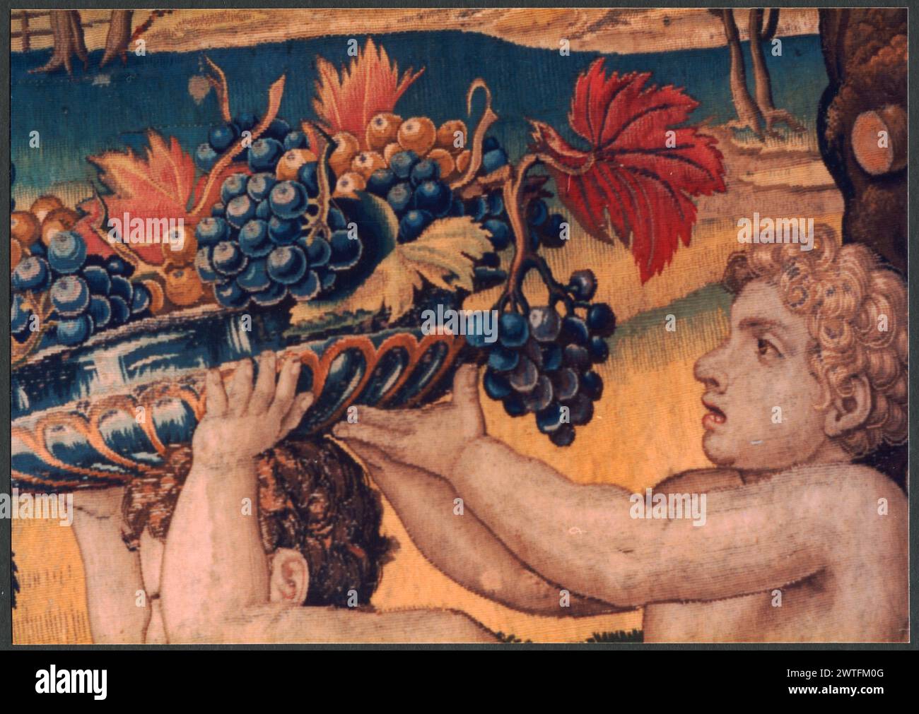 Children playing among trellises. Giulio Romano (Italian, 1492/99-1546 ...