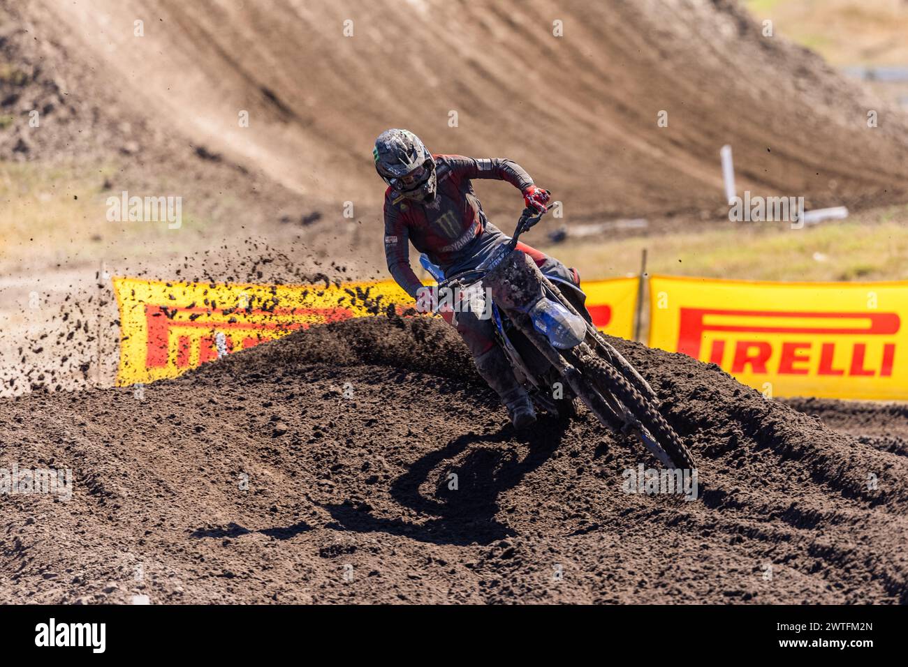 Wonthaggi, Australia, 17 March, 2024. MX1 rider during the Penrite ...