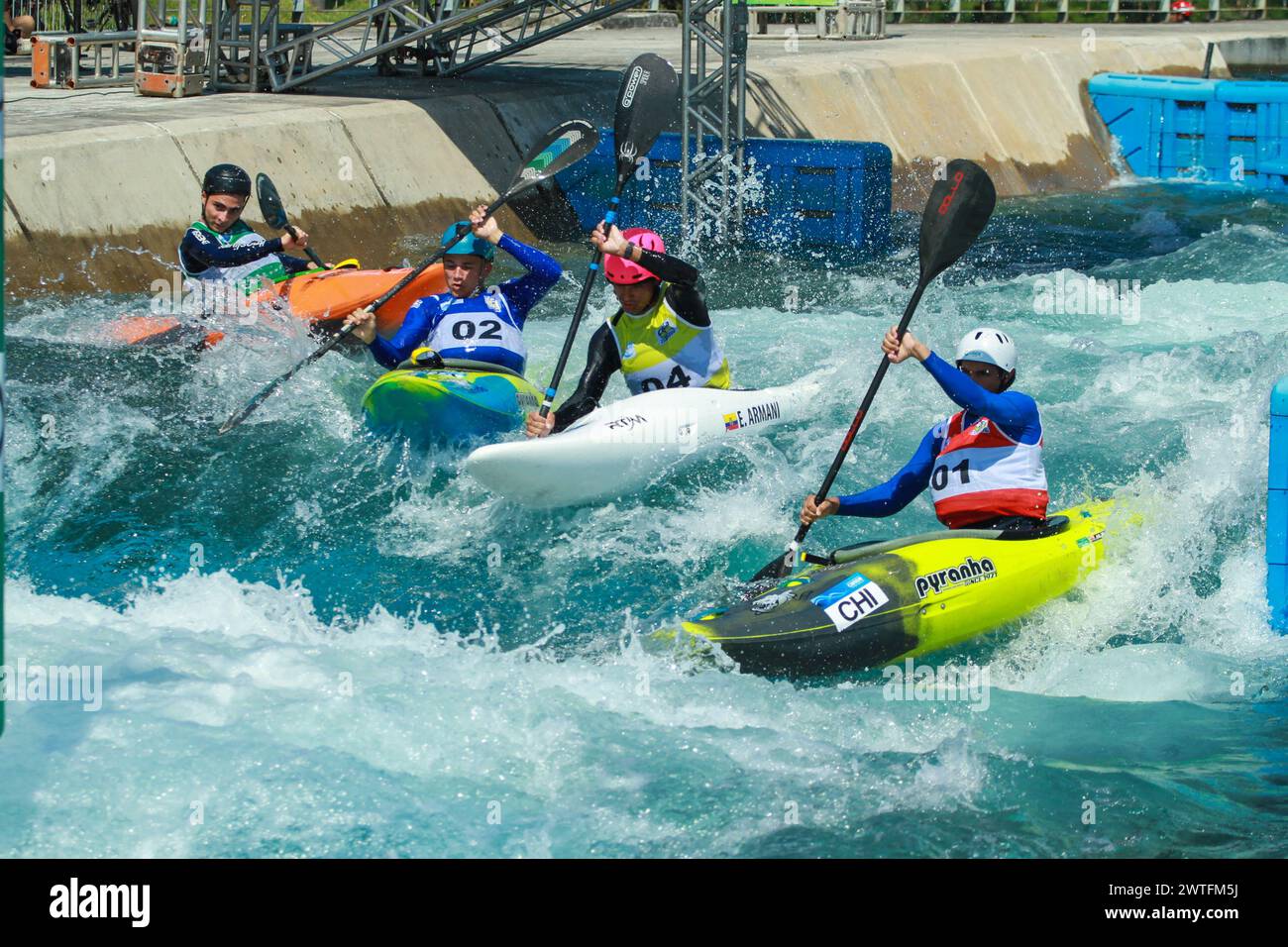 Rio De Janeiro, Brazil. 17th Mar, 2024. American Canoeing and Kayak ...