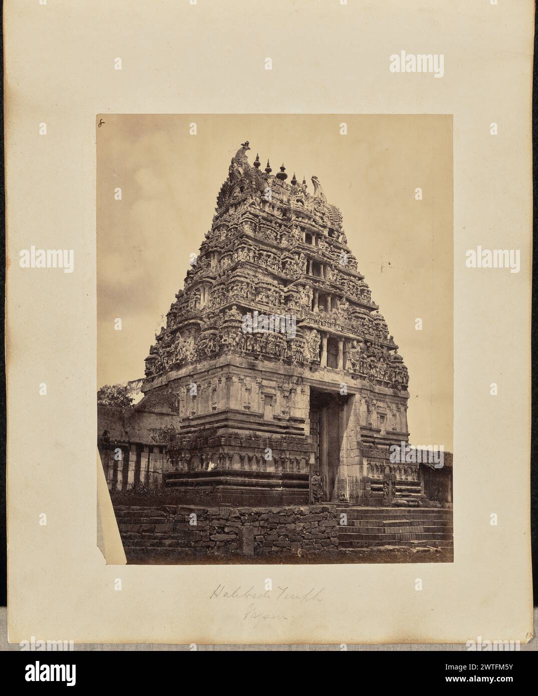 Halibedi Temple. Mysore. Unknown, photographer about 1866–1870 View of ...