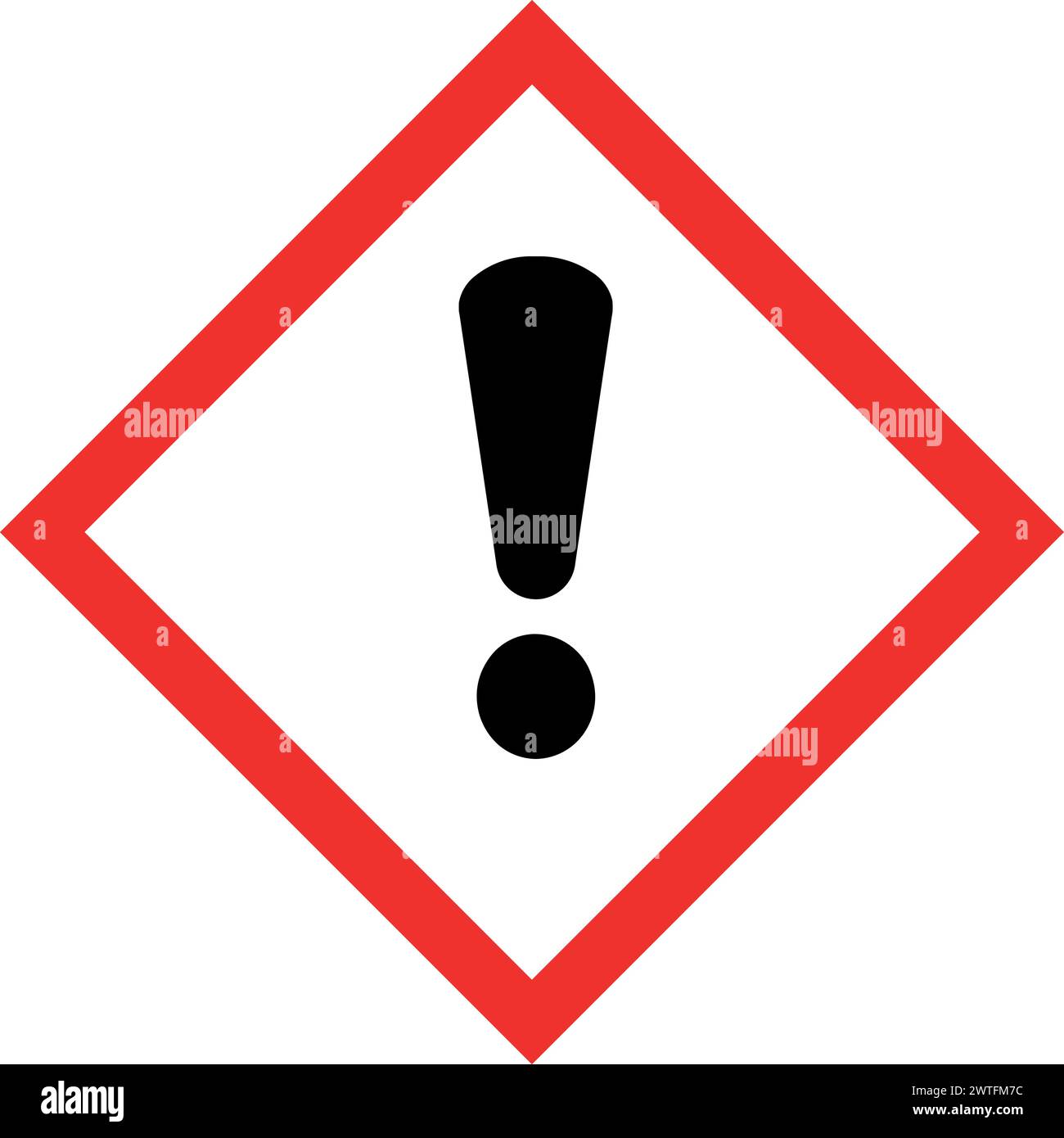 Standard Pictogam of Harmful Symbol, Warning sign of Globally ...