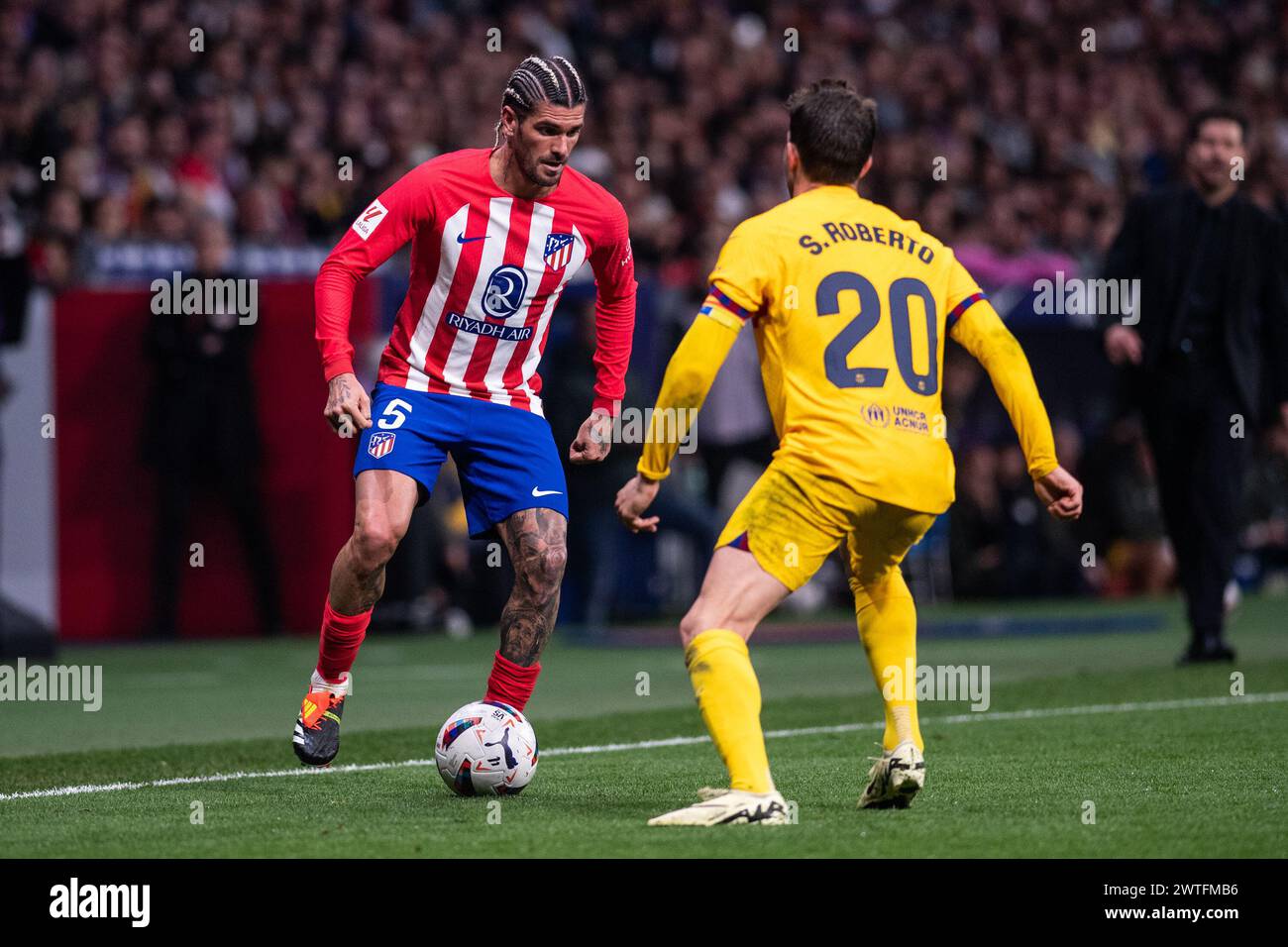 17th March 2024; Metropolitano Stadium, Madrid, Spain, Spanish La Liga ...