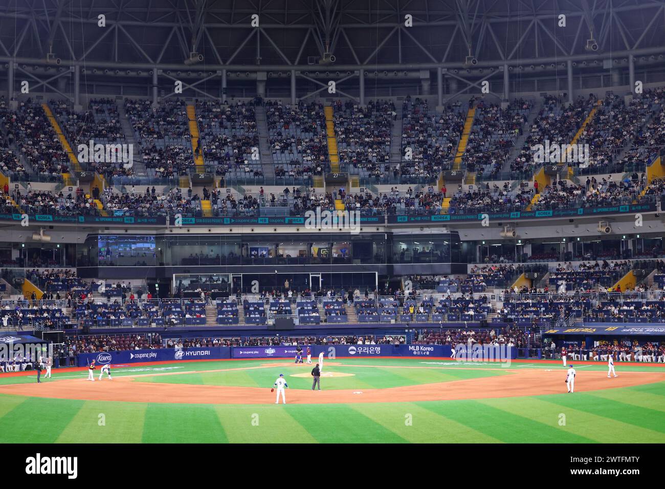 Gocheok Sky Dome, Seoul, South Korea. 17th Mar, 2024. Gocheok Sky Dome/General view, MARCH 17 ...