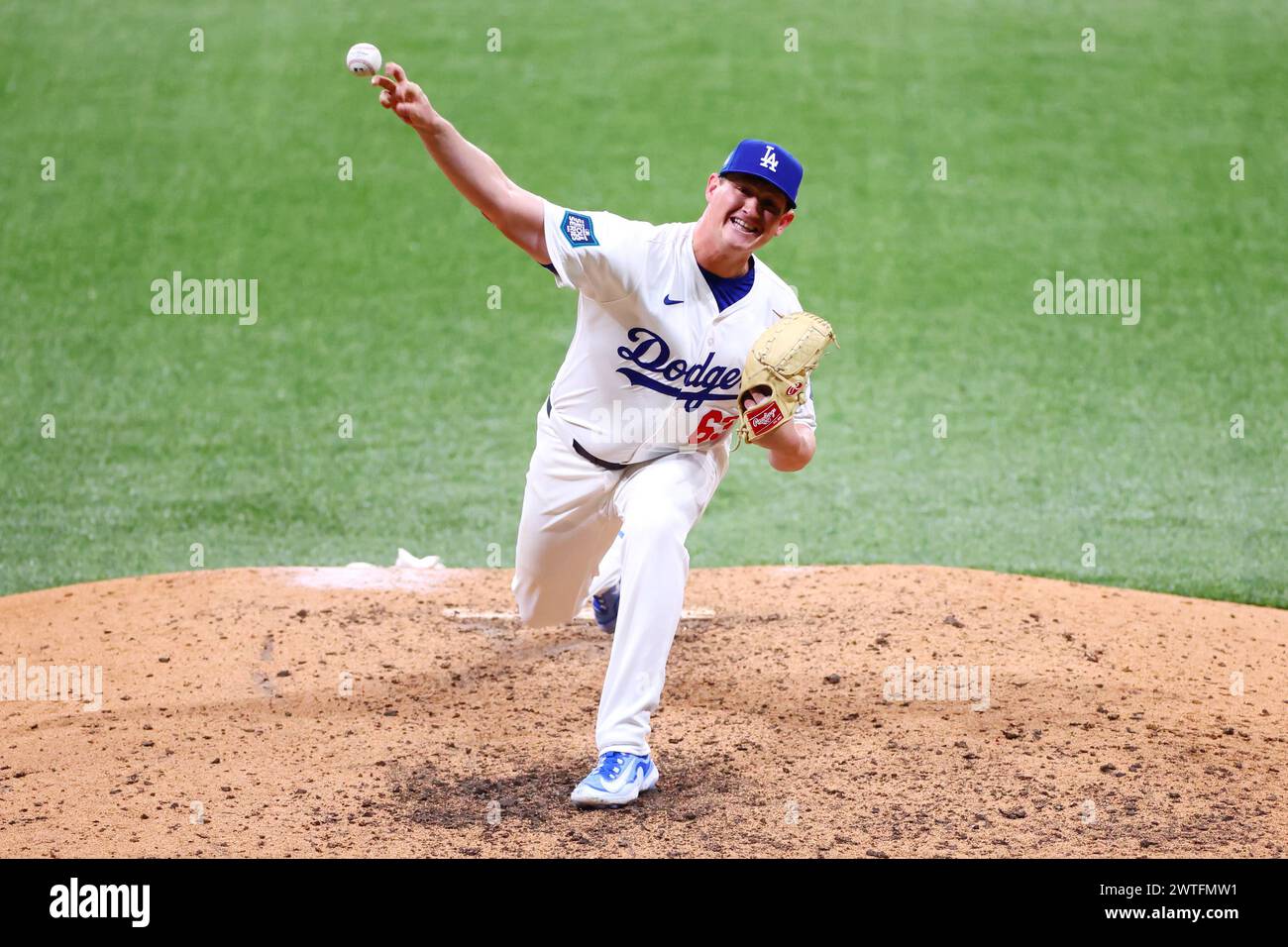 Gocheok Sky Dome, Seoul, South Korea. 17th Mar, 2024. Kyle Hurt ...