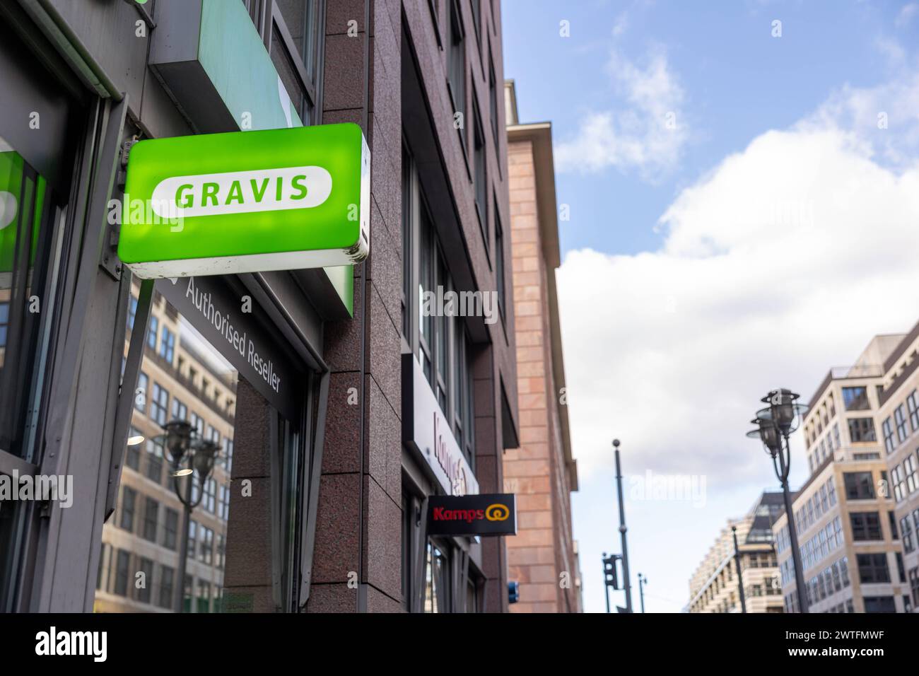 Apple-Haendler Gravis schließt alle Filialen. 17.03.2024, Berlin GER ...