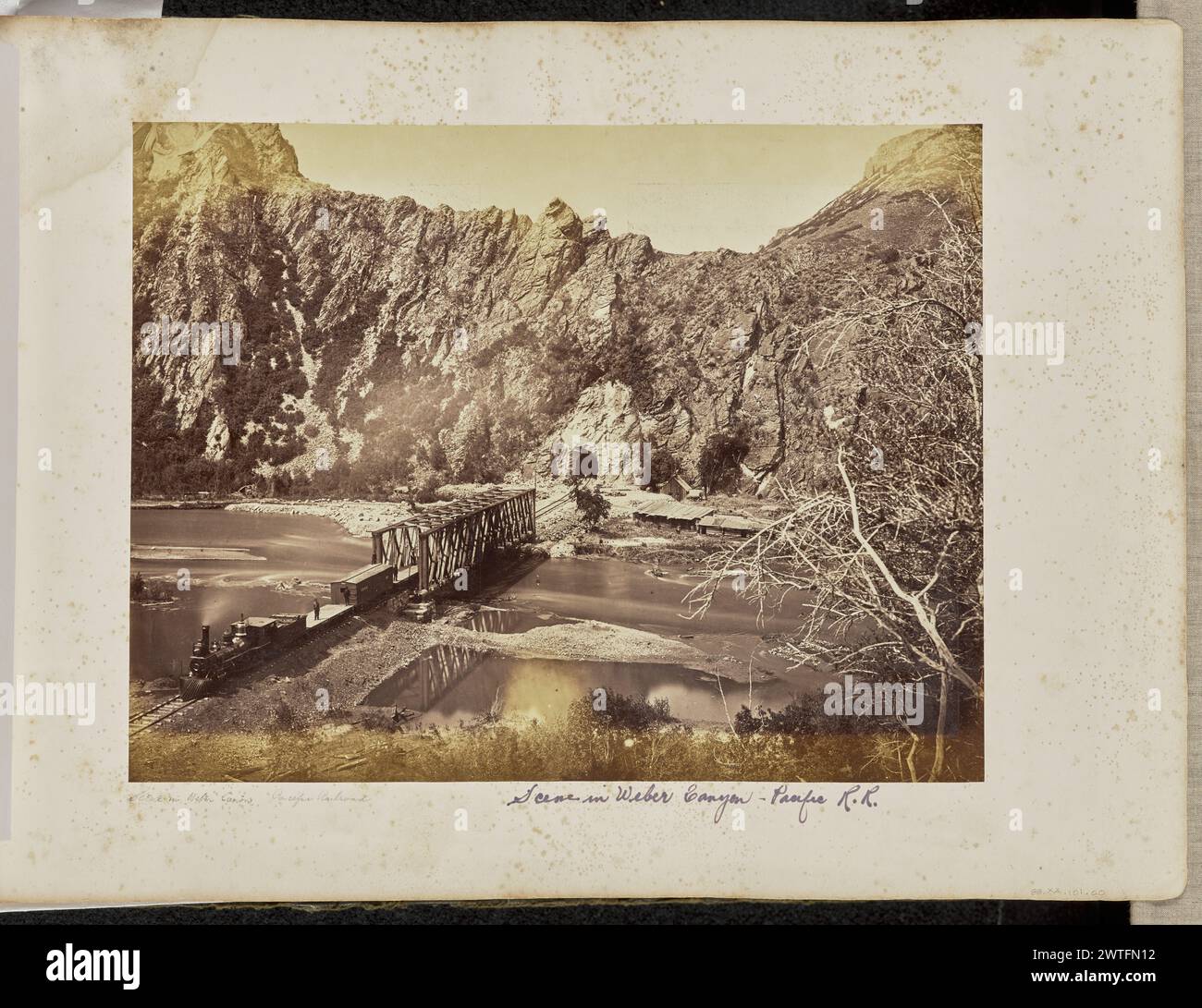 Tunnel no. 3, Weber with Engine. A.J. Russell, photographer (American ...