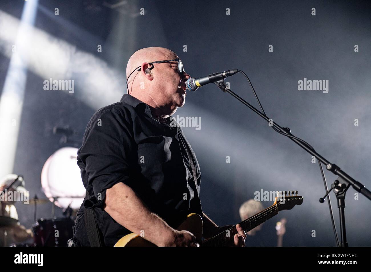 Pixies performing live at Kentish Town Forum, London, 17 March 2024 ...