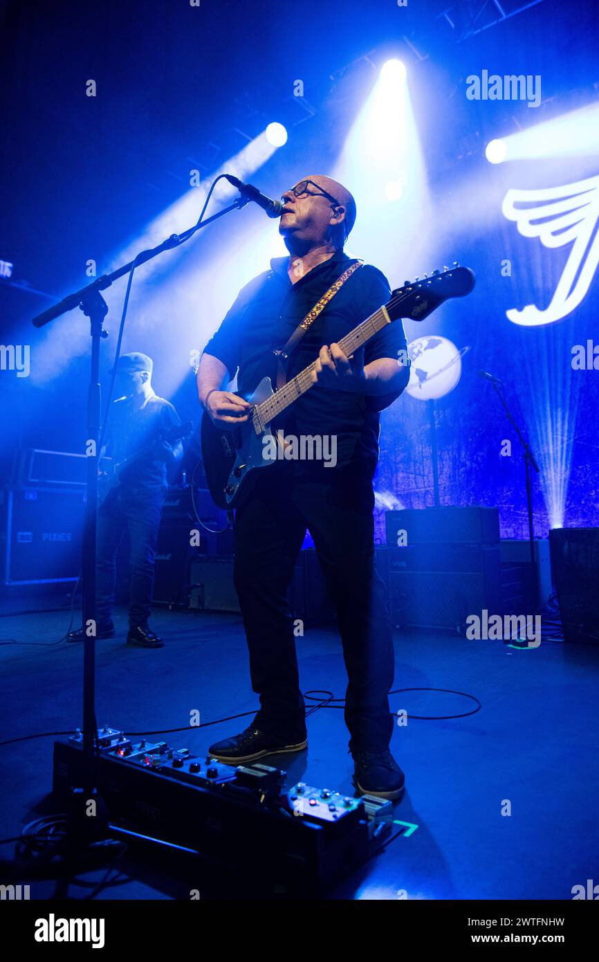 Pixies performing live at Kentish Town Forum, London, 17 March 2024 ...