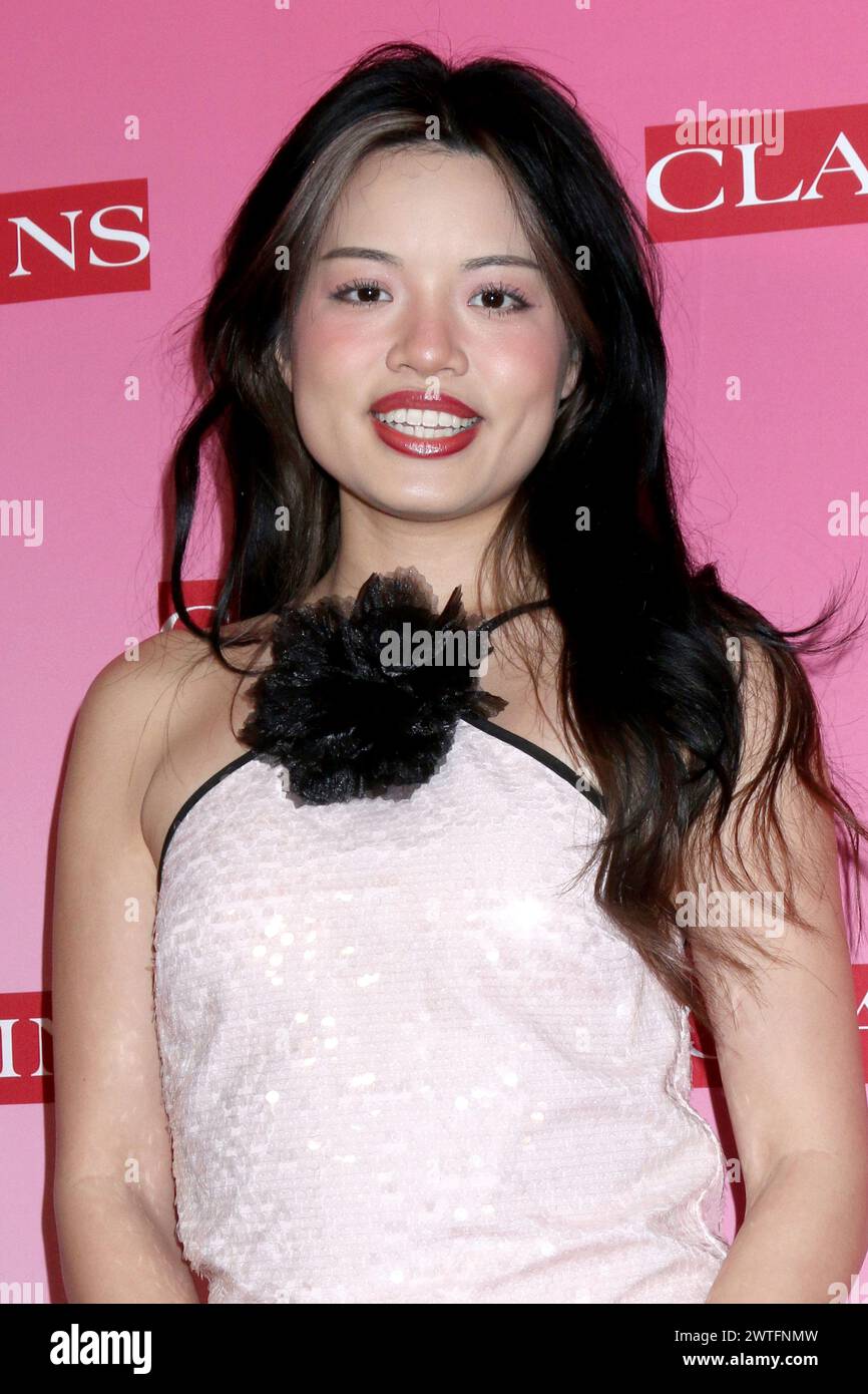 LOS ANGELES - MAR 15: Vi Luong at the Clarins New Product Launch at the ...