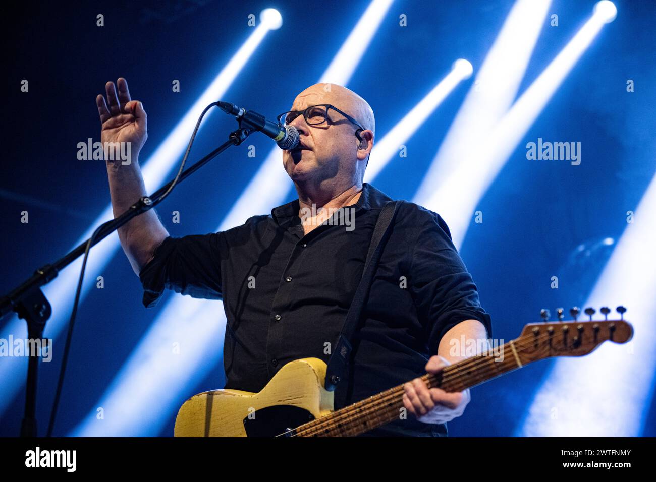 Pixies performing live at Kentish Town Forum, London, 17 March 2024 ...
