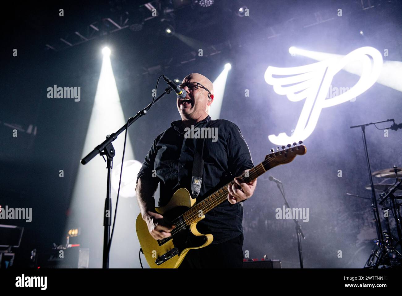 Pixies performing live at Kentish Town Forum, London, 17 March 2024 ...