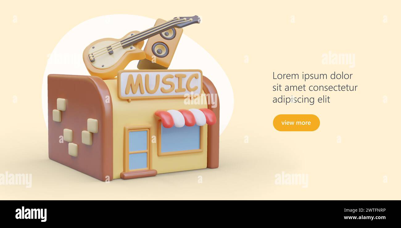 Decorative storefront Stock Vector Images - Alamy