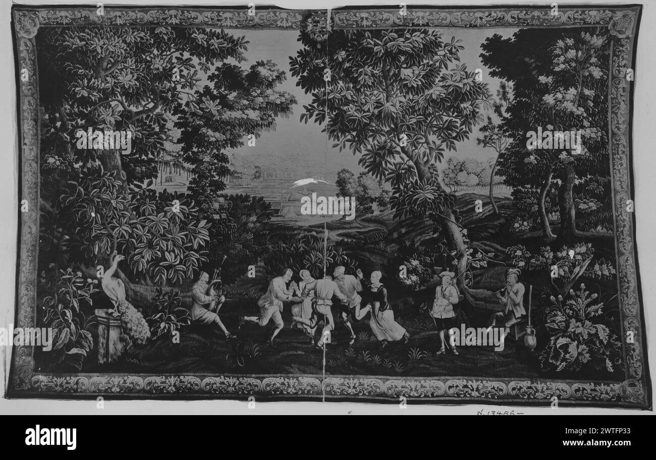 Dance. Teniers, David II (Flemish, 1610-1690) (designed after) [painter ...