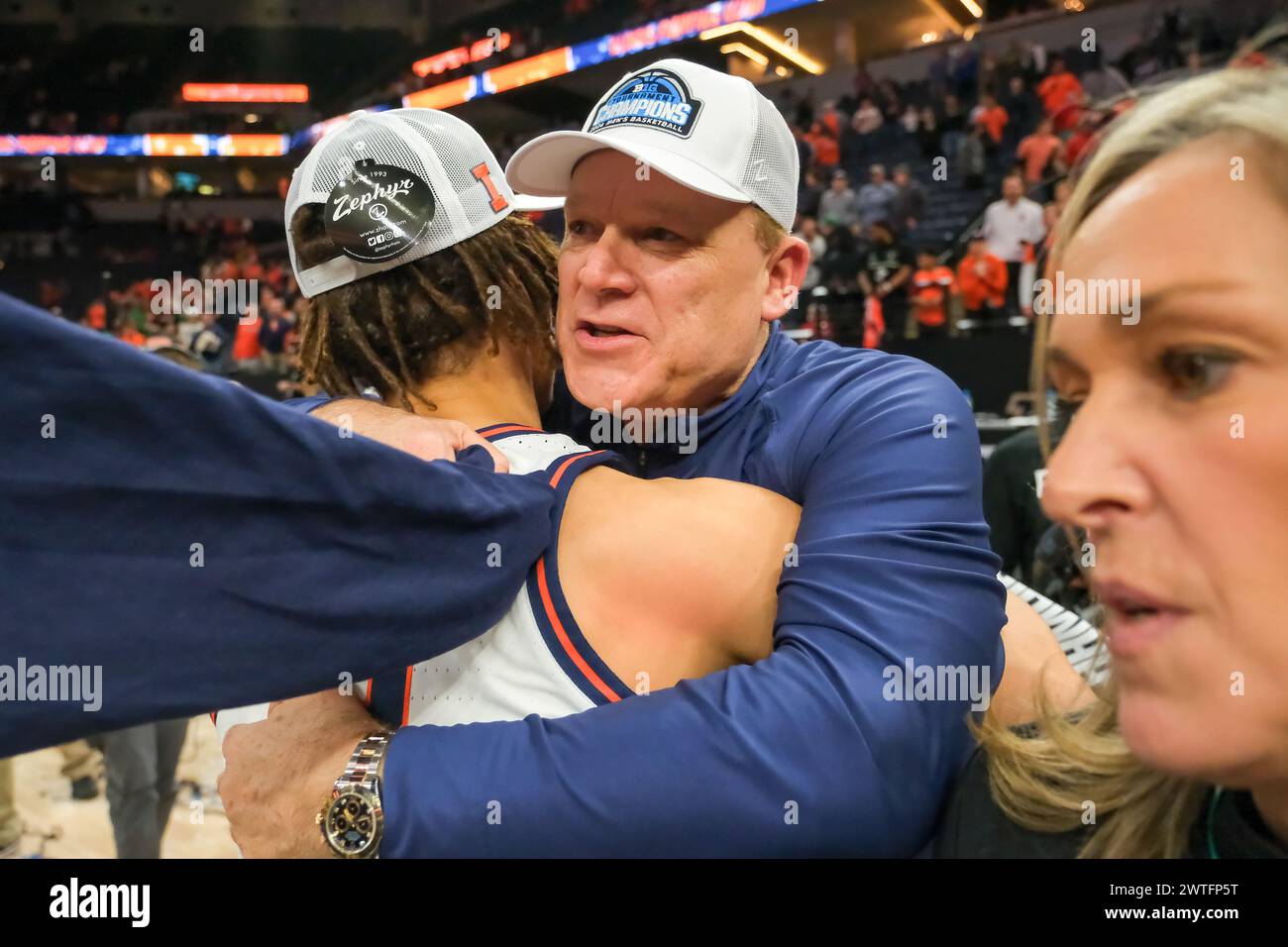 Minneapolis, Minnesota, USA. 17th Mar, 2024. Illinois Fighting Illini ...