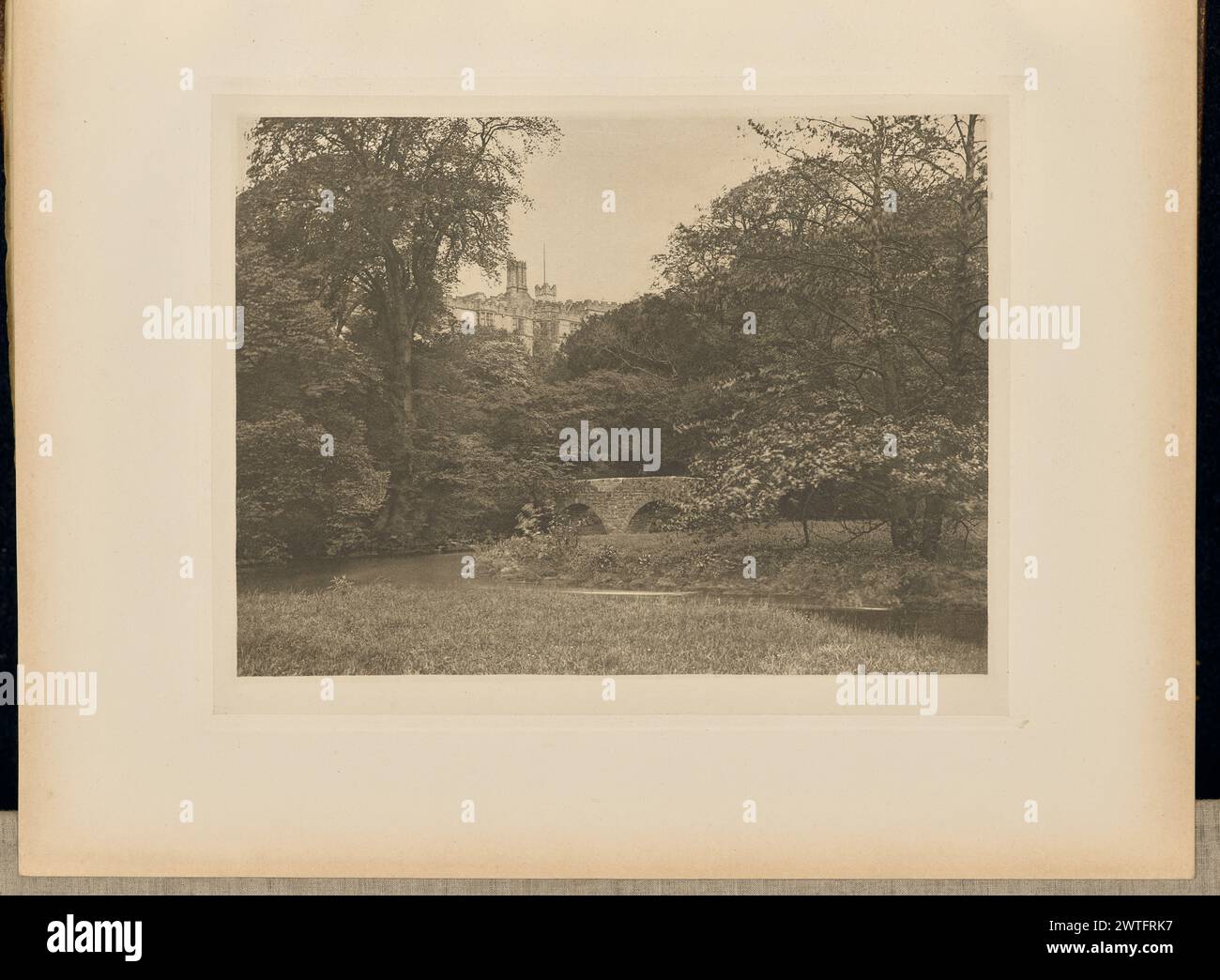 Lady Dorothy's Bridge, Haddon Hall. Captain George Bankart ...