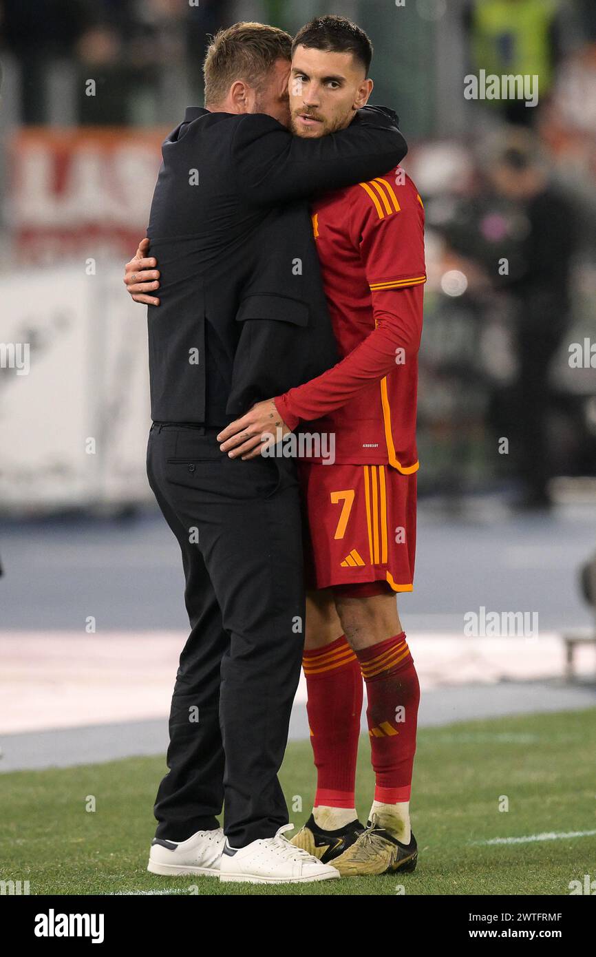 17th March 2024, Stadio Olimpico, Roma, Italy; Serie A Football; Roma ...