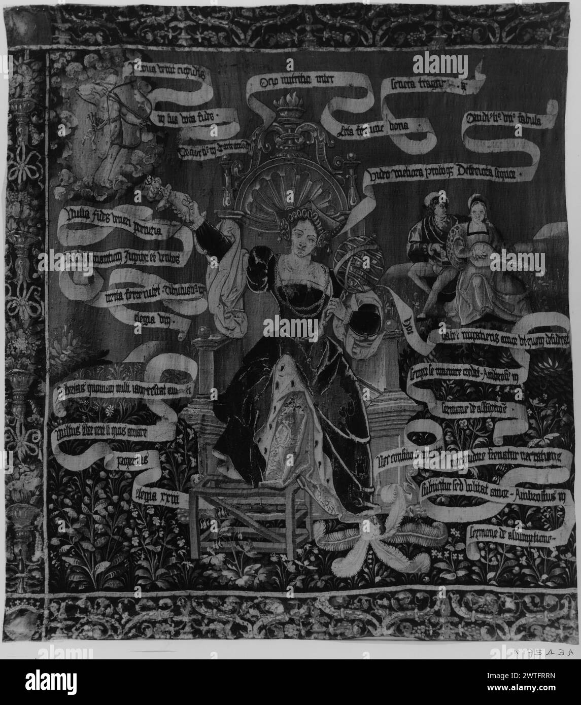 Allegory of Profane Love. unknown c. 1550 Tapestry Materials/Techniques ...