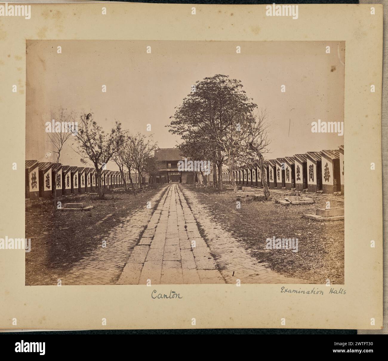 Canton. Examination Halls.. Lai, Afong, photographer (Chinese, about ...