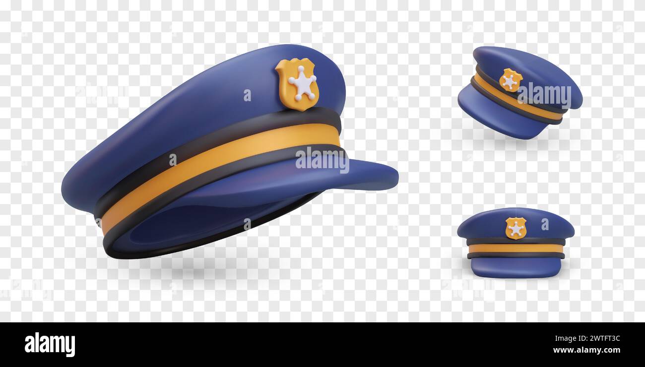 Patrol caps Stock Vector Images - Alamy