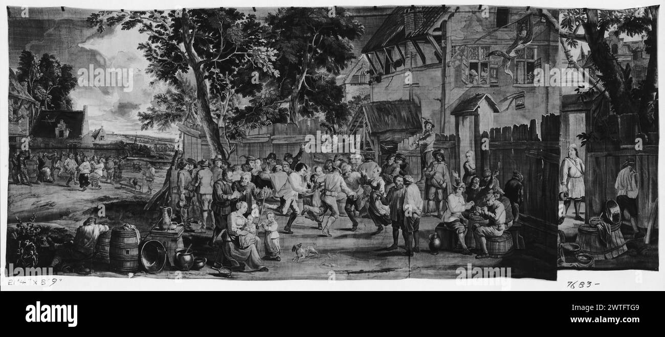 Kermesse. Teniers, David II (Flemish, 1610-1690) (designed after) [painter] Teniers, David III ...