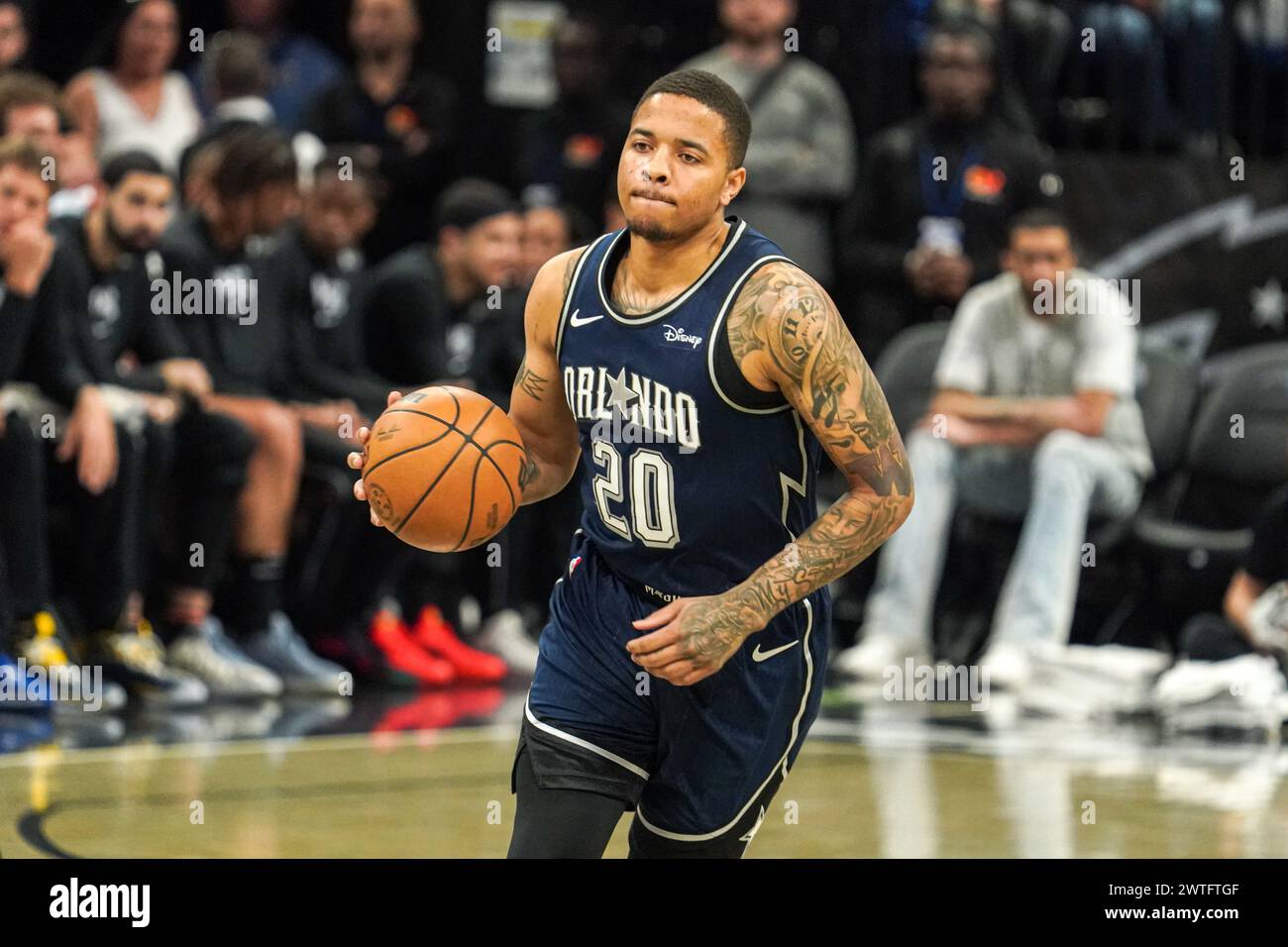 Orlando, Florida, USA, March 17, 2024, Orlando Magic guard Markelle ...