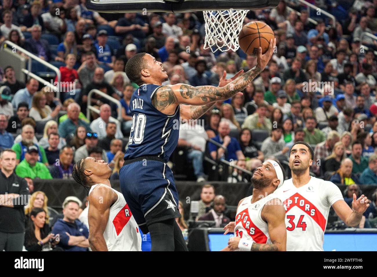 Orlando, Florida, USA, March 17, 2024, Orlando Magic guard Markelle ...