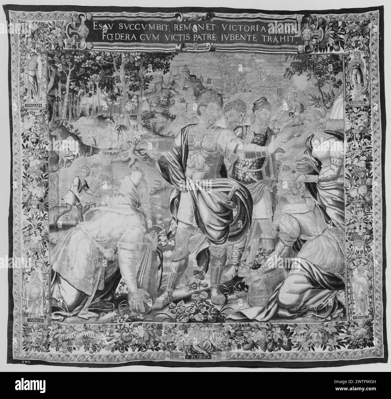 Garlands lower right Black and White Stock Photos & Images - Alamy