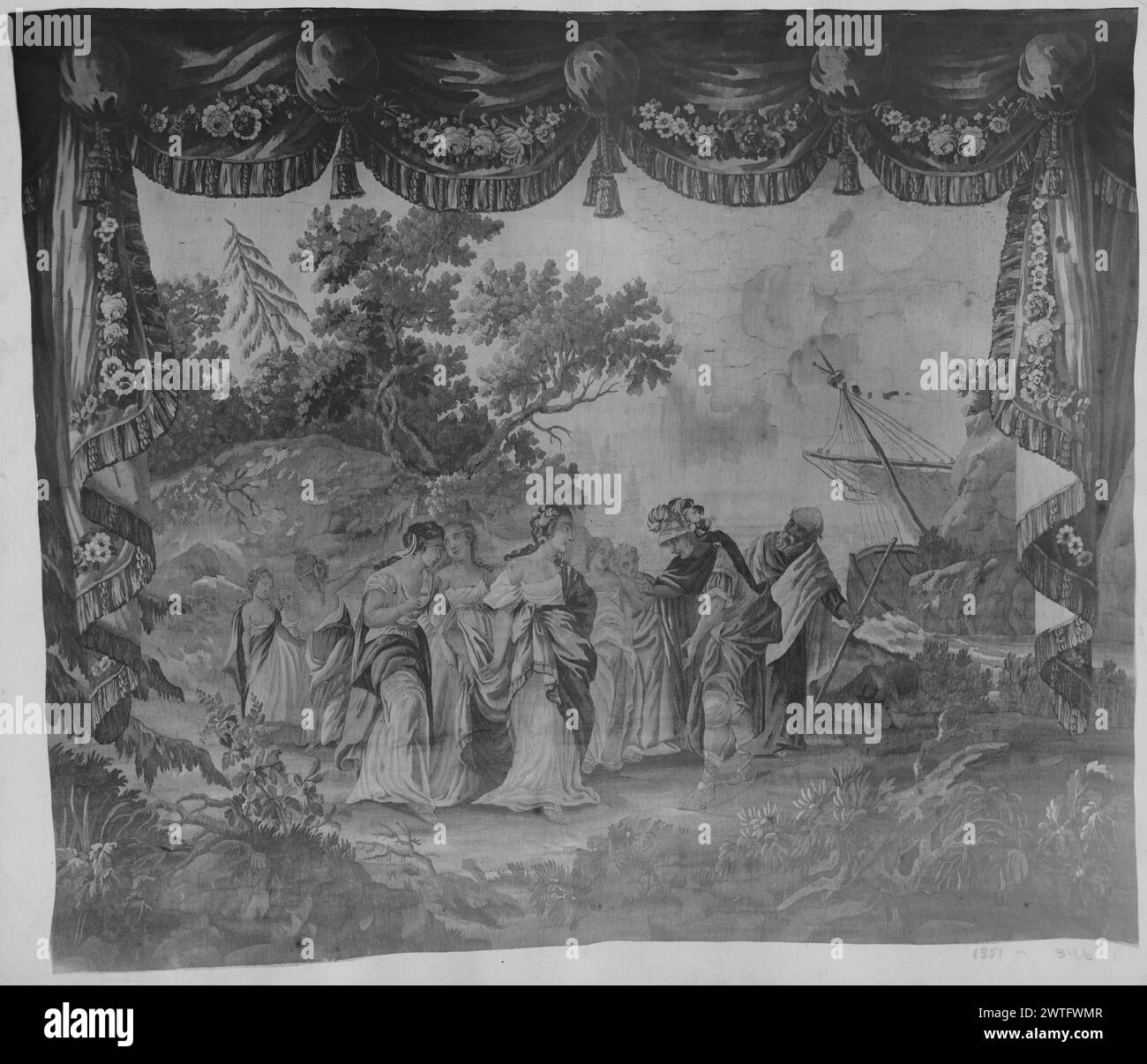 Telemachus mentor Black and White Stock Photos & Images - Alamy