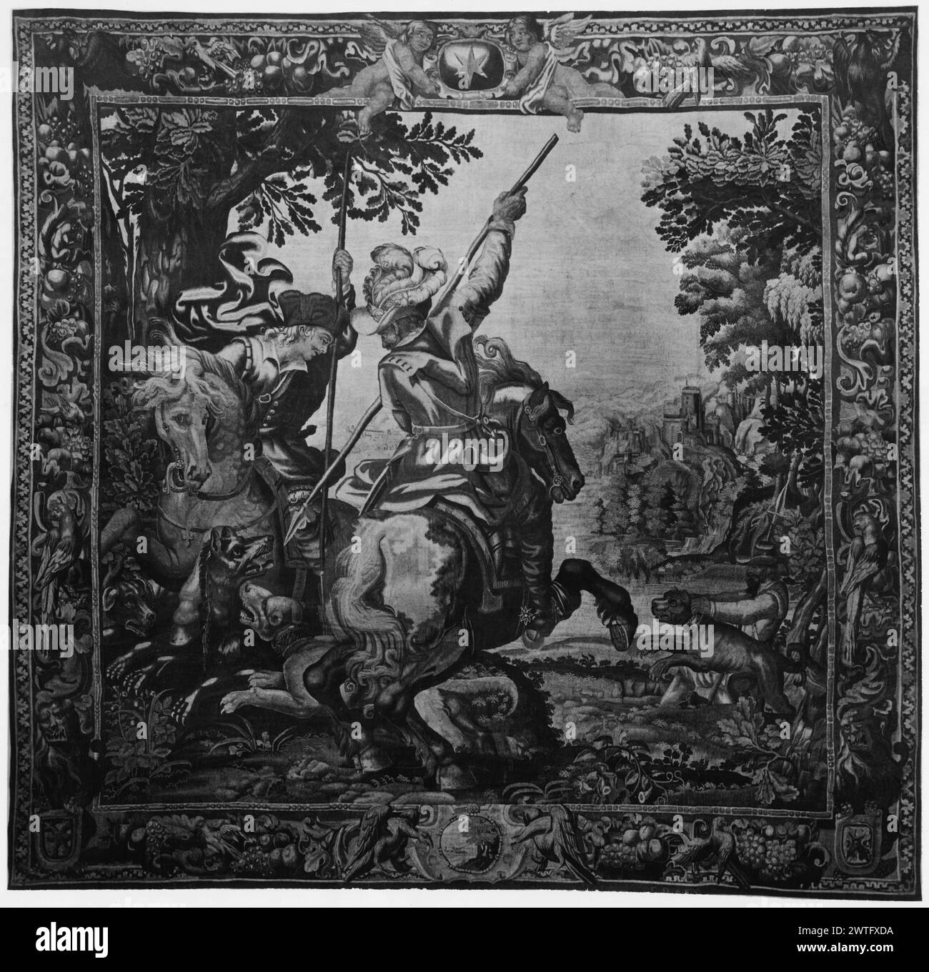 17th century workshop weaver Black and White Stock Photos & Images - Alamy