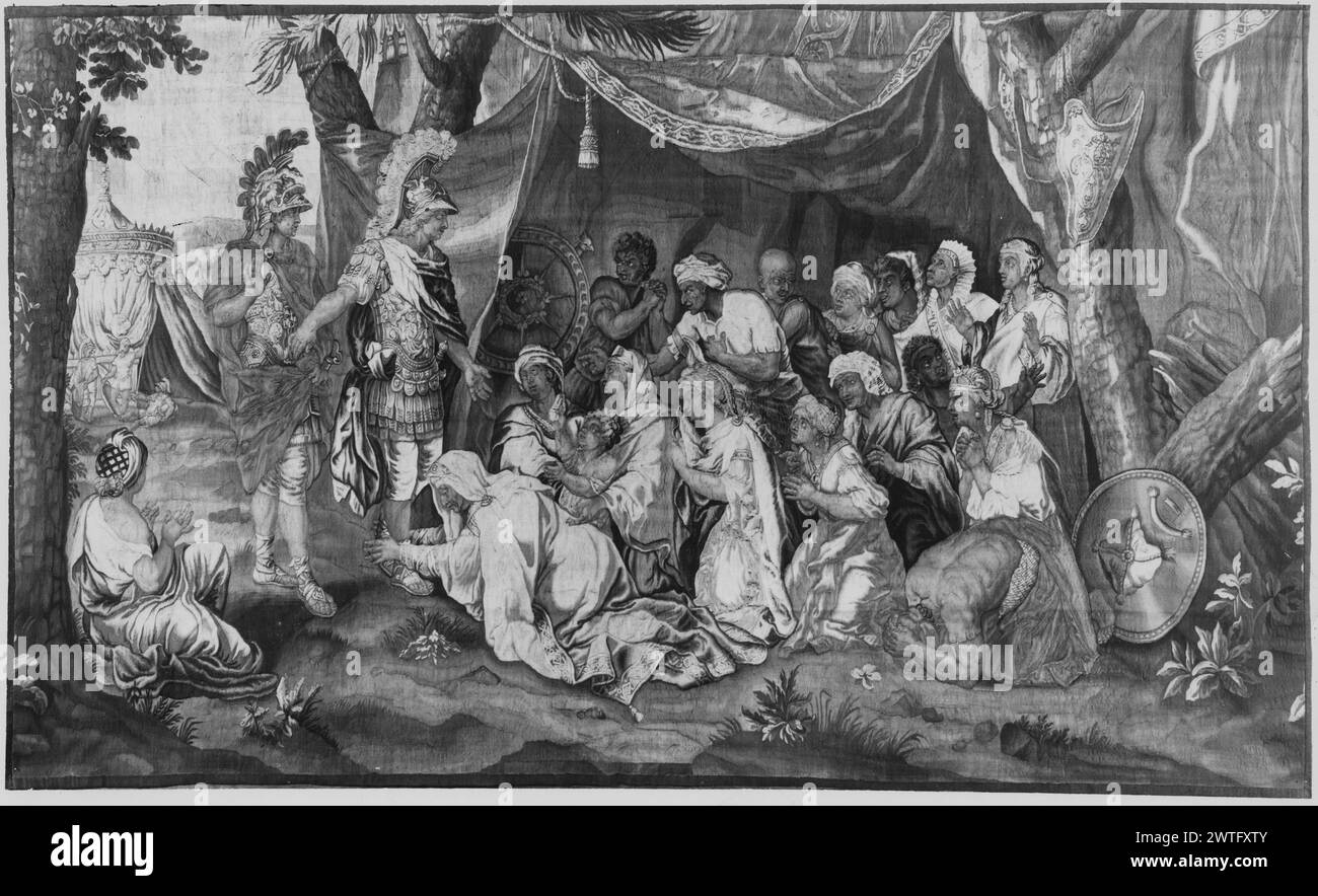 Family of Darius before Alexander. Le Brun, Charles (French, 1619-1690 ...