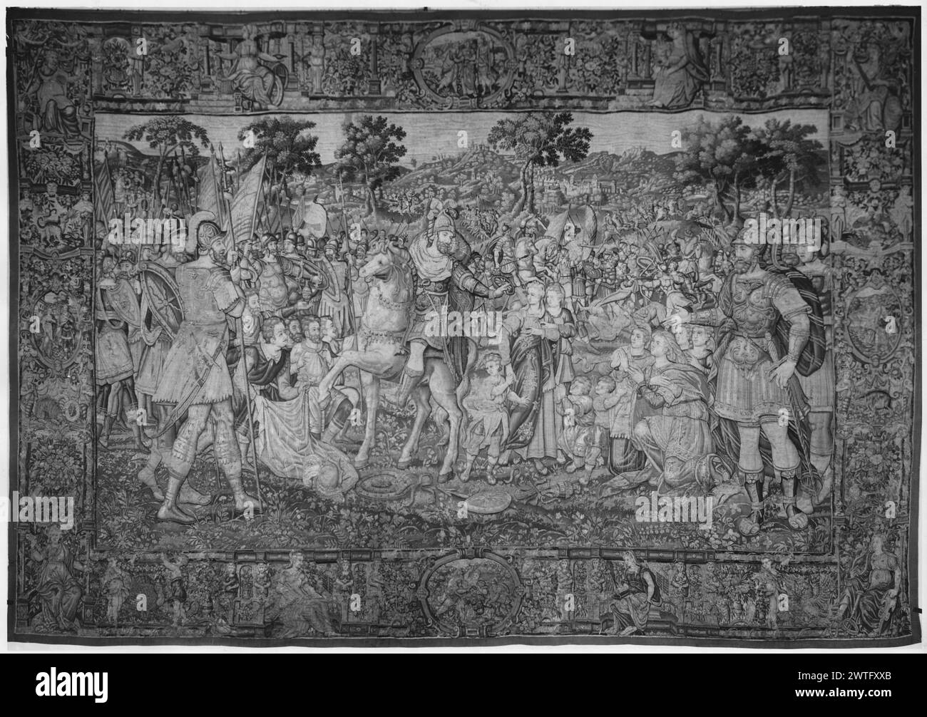 Family of Darius before Alexander . unknown c. 1590-1600 Tapestry ...