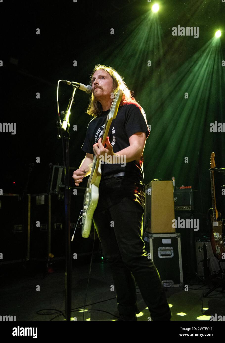 The Pale White performing live at Kentish Town Forum, London, 17 March ...