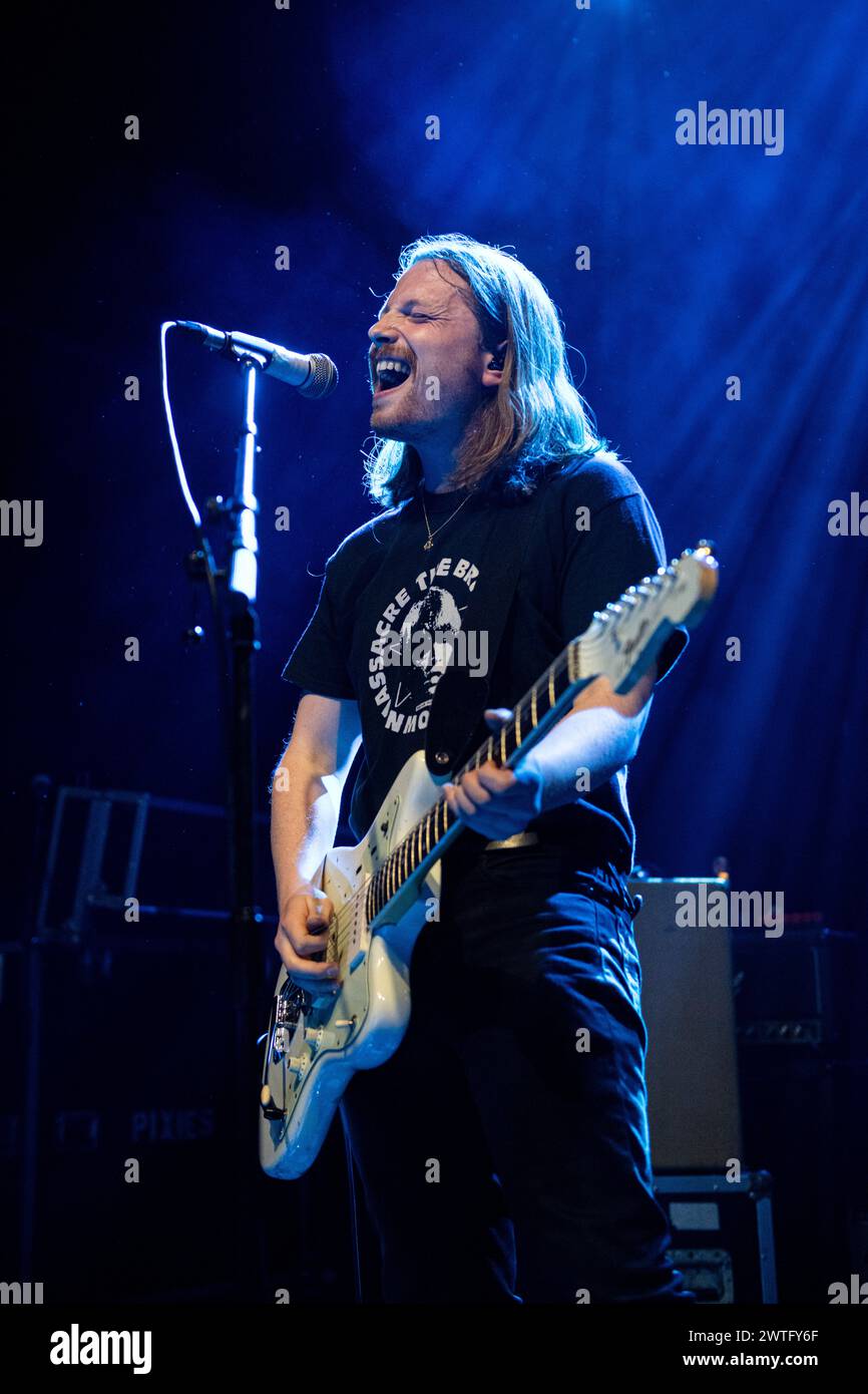 The Pale White performing live at Kentish Town Forum, London, 17 March ...