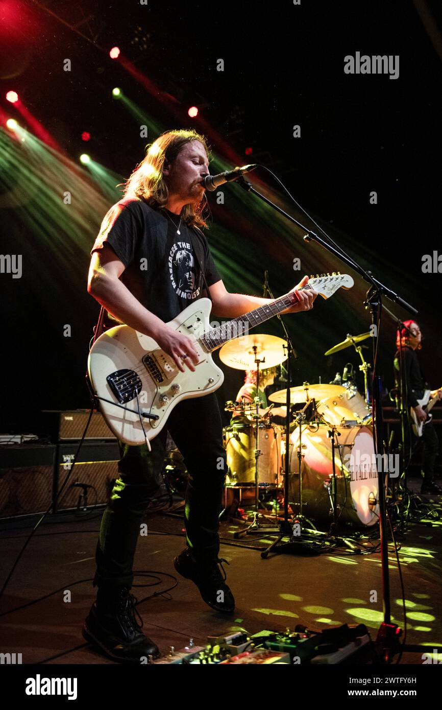 The Pale White performing live at Kentish Town Forum, London, 17 March ...