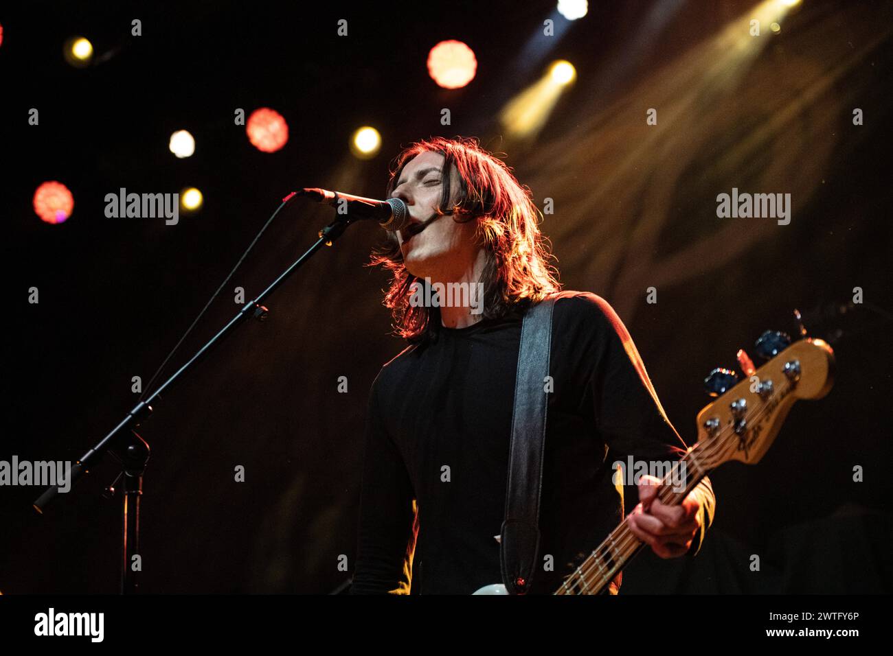 The Pale White performing live at Kentish Town Forum, London, 17 March ...