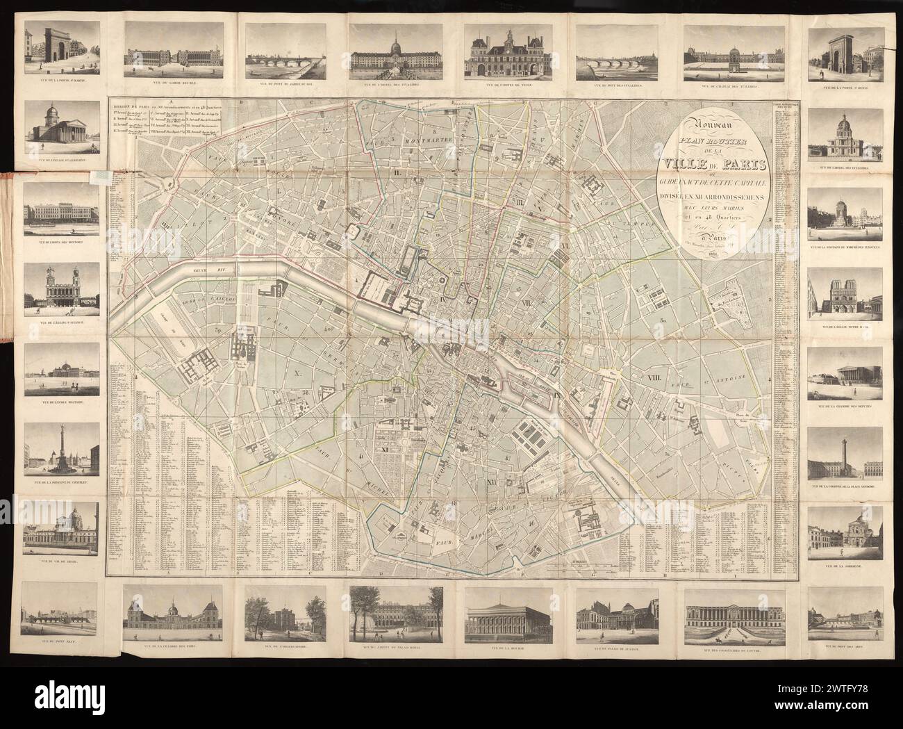 Plan de la ville quartiers hi-res stock photography and images - Alamy