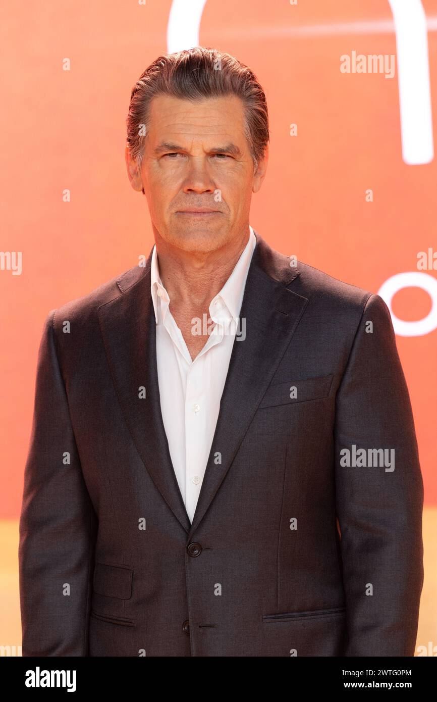 Cast attend the Dune Part Two film premiere in Leicester Square Featuring: Josh Brolin Where ...